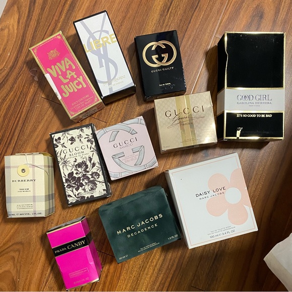 Gucci | Other | Empty Perfume Boxes Gucci Ysl Libre Prada Candy | Poshmark